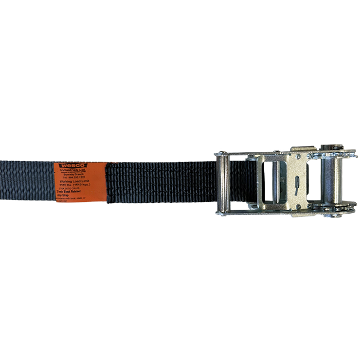 2 inch x 16 feet ProCraft Ratchet Loop Strap Black | Wesco Industries
