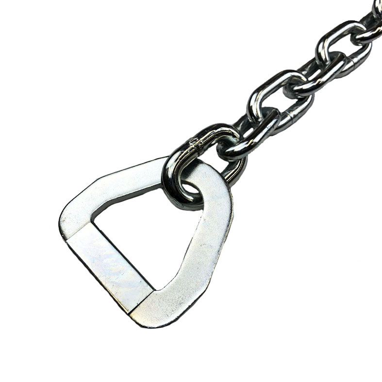 2 inch Delta Ring c/w 5/16 inch Chain Tail | Wesco Industries
