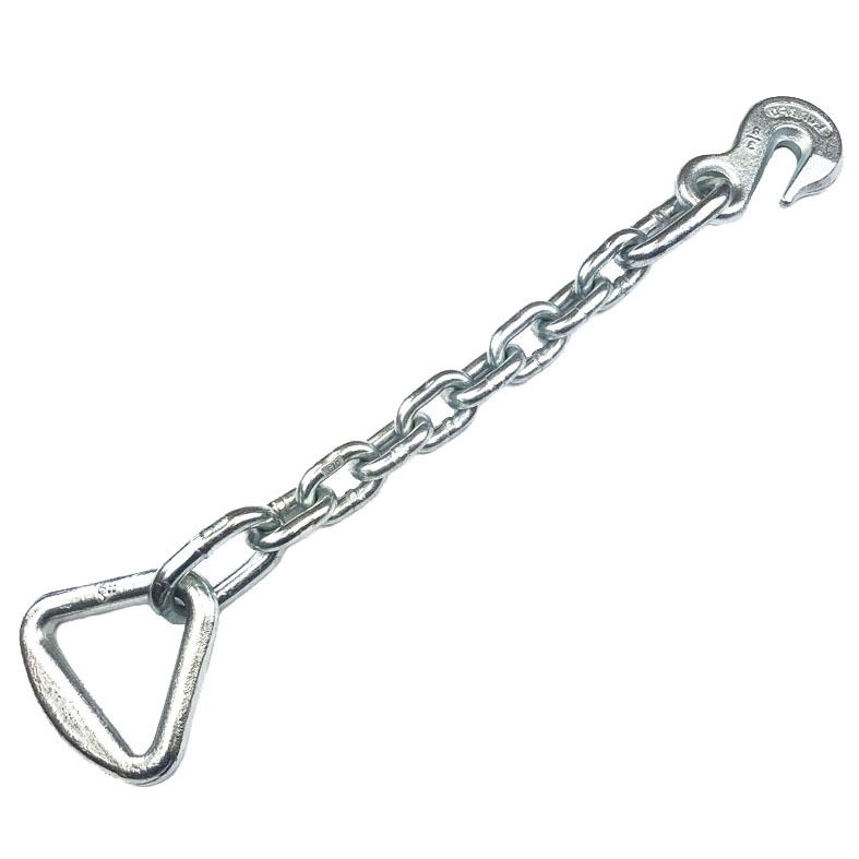 3 inch Forged V-Ring with Chain & Grab Hook | Wesco Industries