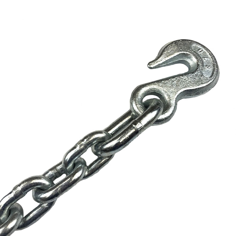 3 inch Forged V-Ring with Chain & Grab Hook | Wesco Industries
