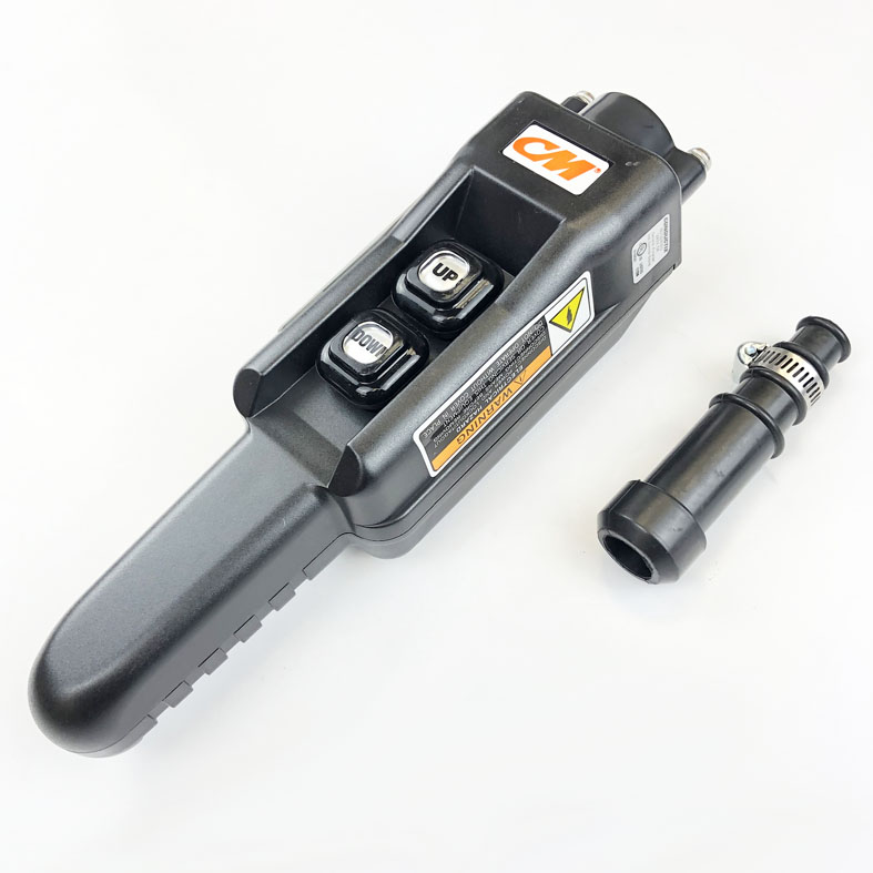 CM Hoist 2-Button Single-Speed Pistol Grip Control Station | Wesco ...