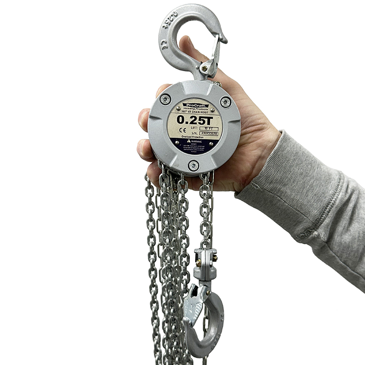 1/4 ton x 10 feet HM ProCraft Hand Chain Hoist | Wesco Industries
