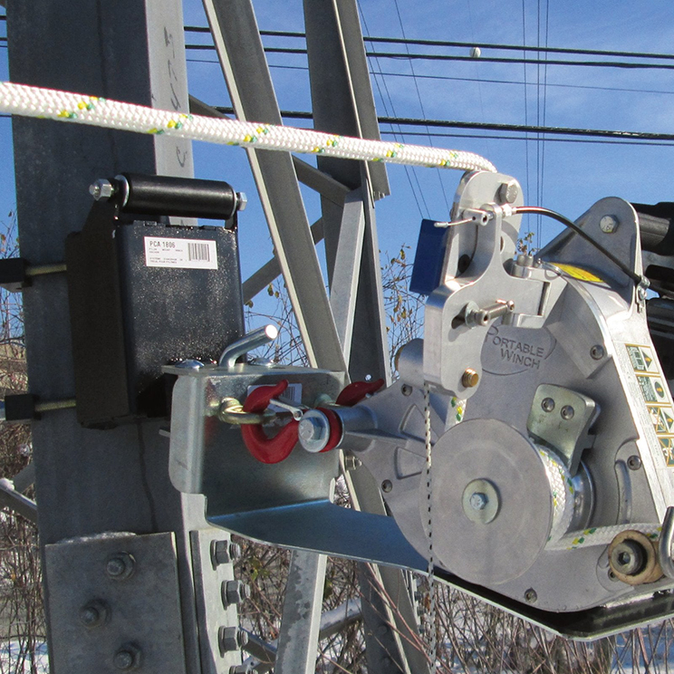 PCA-1268 Pivoting Winch Support Plate | Wesco Industries