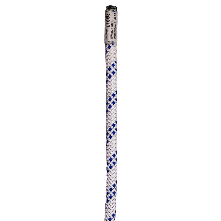 7/16"(11mm) BlueWater Safeline White w/ Blue 450 ft | Wesco Industries