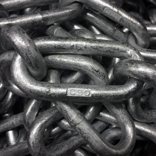 3/8 inch ProCraft Galvanized Long Link Mooring Chain | Wesco Industries
