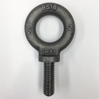 1/2x1-1/2 inch Gray Shoulder Machinery Eye Bolts | Wesco Industries