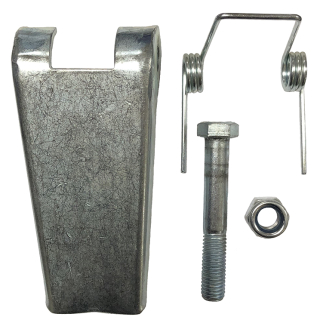 DIN Standard Latch Kit # 5 Single Hook | Wesco Industries