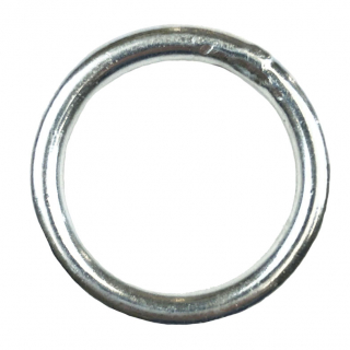 1/4x1-1/2 inch Zinc Plated Welded Round Rings | Wesco Industries