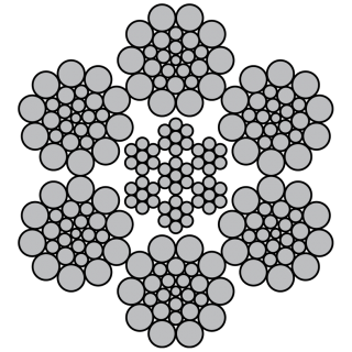 5/8 inch 6x26 IWRC Black Langs Lay Wire Rope | Wesco Industries