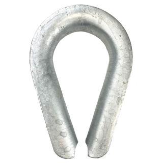 2 inch Heavy Duty Galvanized Thimbles | Wesco Industries