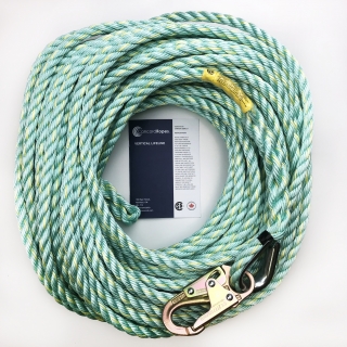 5/8 inch Safety Lifeline with 3/4 inch Hook 150 feet | Wesco Industries