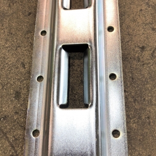 Zinc Plated Vertical E-Track x 10 FT | Wesco Industries