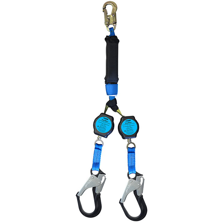 Tractel Tracbloc2 Web Self Retracting Lifeline Two Arm 8 Feet | Wesco ...