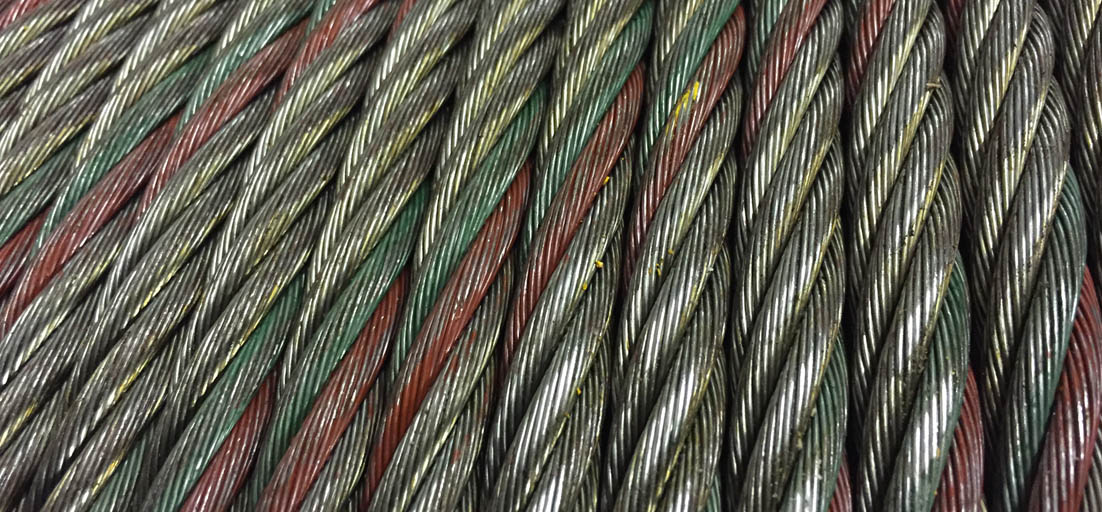 7/8 inch 6x26 IWRC Black Wire Rope | Wesco Industries